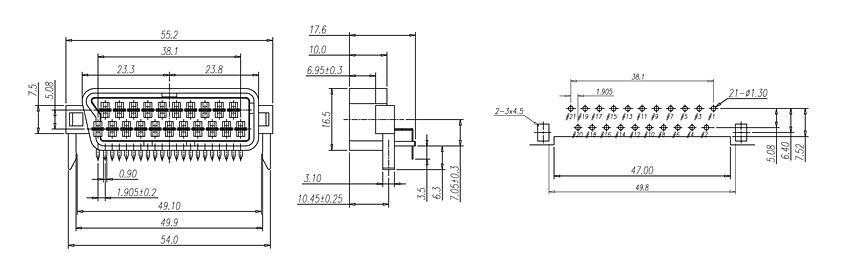 SCART Socket - ALEXTRONIC - Professional in Metal & Plastic Parts ...