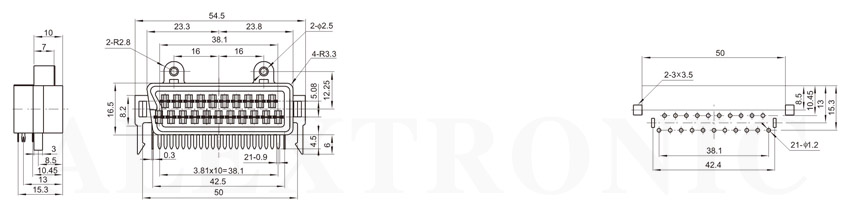 SCART Socket - ALEXTRONIC - Professional in Metal & Plastic Parts ...