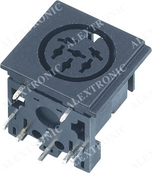MINI DIN Socket - ALEXTRONIC - Professional in Metal & Plastic Parts ...